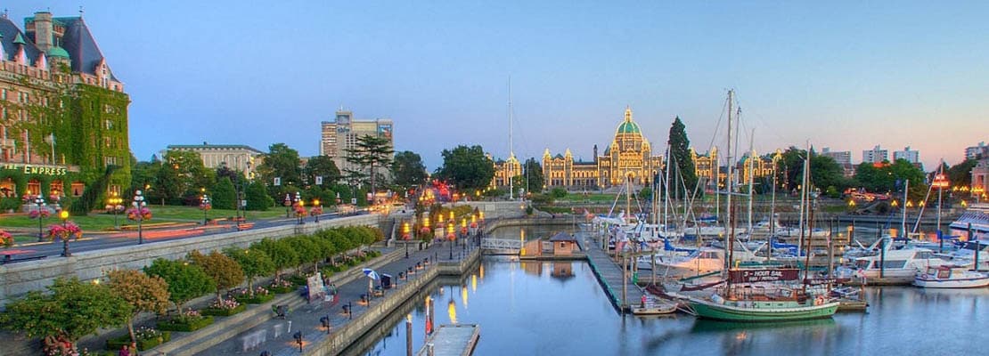 Conheça Victoria Canadá Escolas estudos e intercambio no Canadá